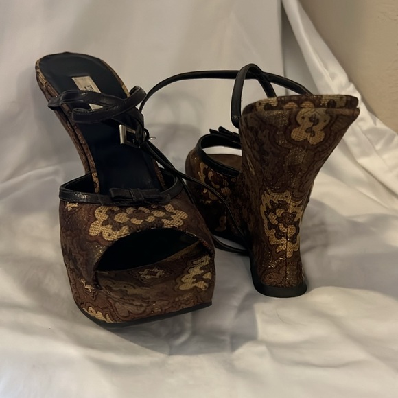 Prada | Shoes | Vintage Prada Wedges 37 2 | Poshmark